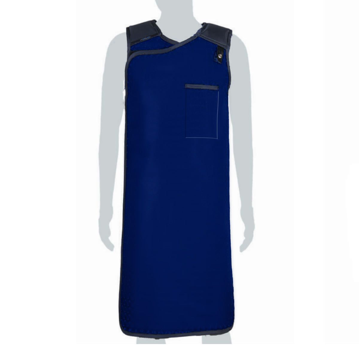 Buy Full Wraparound Lead Apron - in Navy - in Stock - on Sale Now. at ...